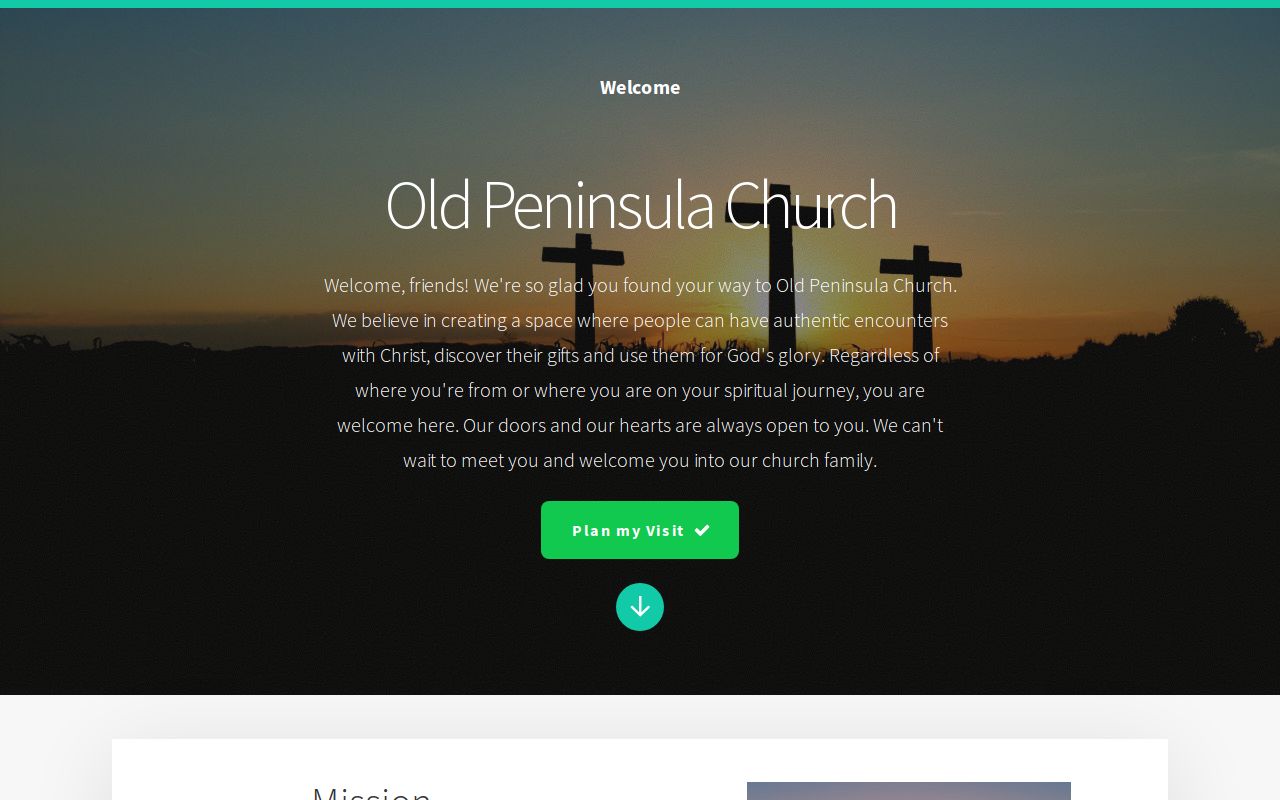 Old Peninsula Church